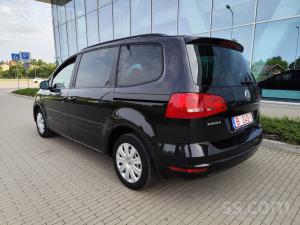 Melns Volkswagen Sharan 2012 Rēzekne, ar dzinēja tilpumu 2.00 L un nobraukumu 340 tūkst. km par 7500 €, foto 12 vietnē AUTOMOTO.COM.LV