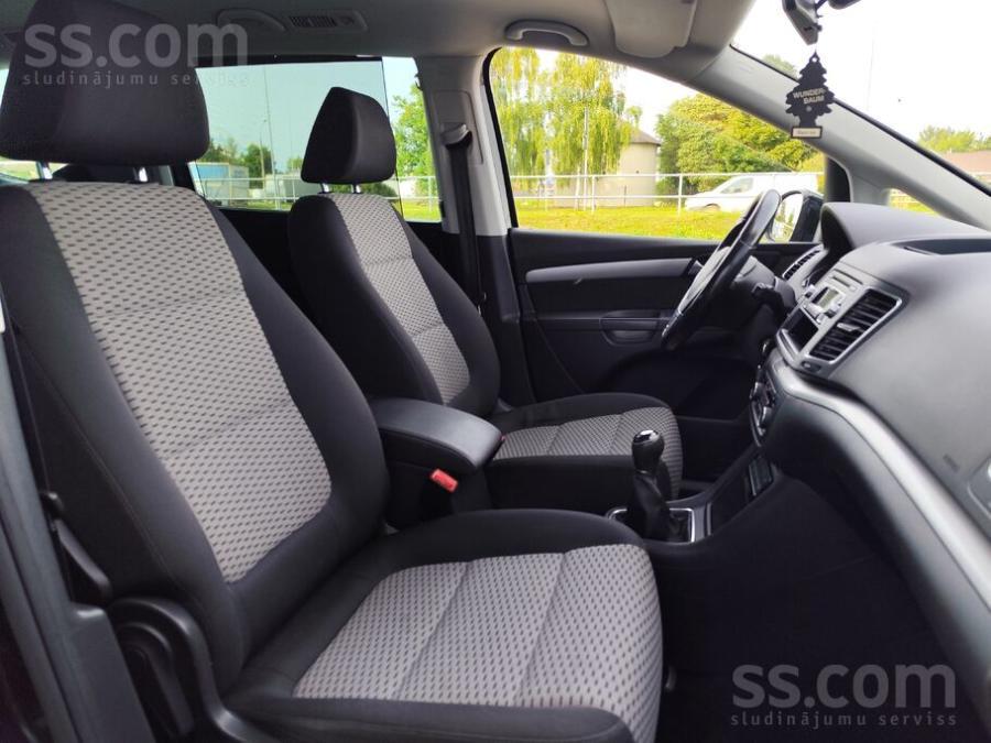 Melns Volkswagen Sharan 2012 Rēzekne, ar dzinēja tilpumu 2.00 L un nobraukumu 340 tūkst. km par 7500 €, foto 21 vietnē AUTOMOTO.COM.LV