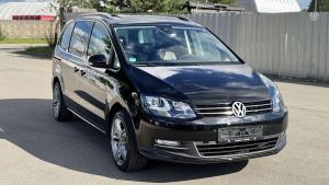 Melns Volkswagen Sharan 2012 Telšiai, ar dzinēja tilpumu 1.97 L un nobraukumu 268 tūkst. km par 8900 €, foto  vietnē AUTOMOTO.COM.LV