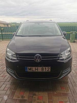 Black Volkswagen Sharan 2012 in Kaunas, with an engine capacity of 1.97 L and mileage of 270 thousand km for 8200 €, photo 10 on AUTOMOTO.COM.LV