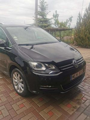 Black Volkswagen Sharan 2012 in Kaunas, with an engine capacity of 1.97 L and mileage of 270 thousand km for 8200 €, photo 12 on AUTOMOTO.COM.LV