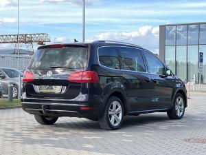 Black Volkswagen Sharan 2012 in Siauliai, with an engine capacity of 1.97 L and mileage of 229 thousand km for 8200 €, photo 8 on AUTOMOTO.COM.LV