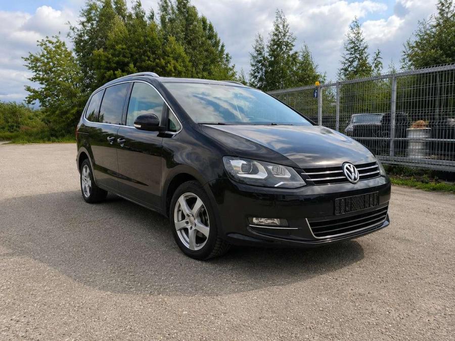 Melns Volkswagen Sharan 2012 Pakruojis, ar dzinēja tilpumu 2.00 L un nobraukumu 250 tūkst. km par 8800 €, foto 3 vietnē AUTOMOTO.COM.LV