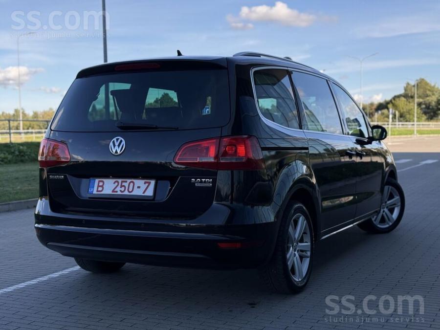 Melns Volkswagen Sharan 2012 Rēzekne, ar dzinēja tilpumu 2.00 L un nobraukumu 209 tūkst. km par 9990 €, foto 6 vietnē AUTOMOTO.COM.LV
