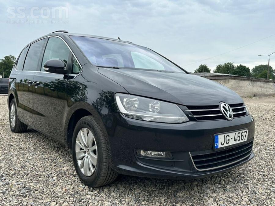 Melns Volkswagen Sharan 2013 Rīga, ar dzinēja tilpumu 2.00 L un nobraukumu 309 tūkst. km par 6500 €, foto 1 vietnē AUTOMOTO.COM.LV