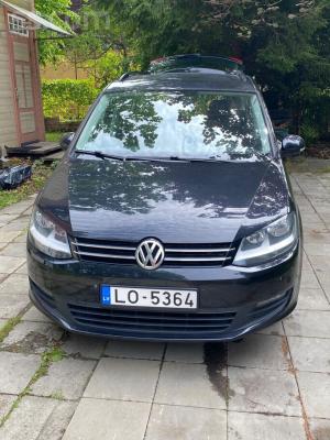 Melns Volkswagen Sharan 2013 Rīga, ar dzinēja tilpumu 2.00 L un nobraukumu 285 tūkst. km par 5600 €, foto  vietnē AUTOMOTO.COM.LV