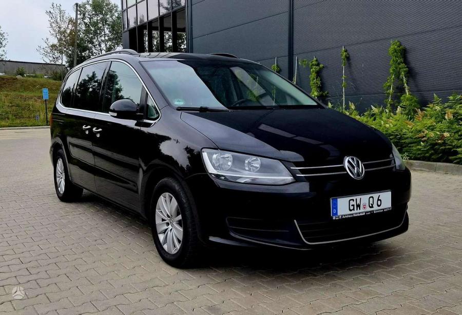 Melns Volkswagen Sharan 2013 Viļņa, ar dzinēja tilpumu 1.97 L un nobraukumu 262 tūkst. km par 8650 €, foto 3 vietnē AUTOMOTO.COM.LV