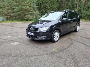 Melns Volkswagen Sharan 2013 Kauņa, ar dzinēja tilpumu 1.97 L un nobraukumu 266 tūkst. km par 12750 €, foto  vietnē AUTOMOTO.COM.LV