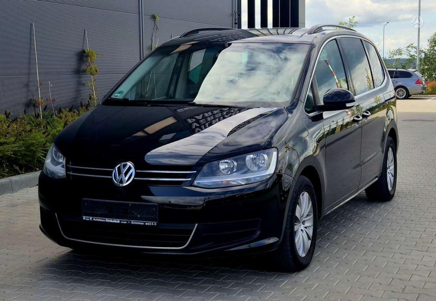Melns Volkswagen Sharan 2013 Viļņa, ar dzinēja tilpumu 2.00 L un nobraukumu 262 tūkst. km par 8450 €, foto 4 vietnē AUTOMOTO.COM.LV