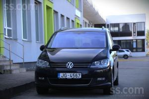Melns Volkswagen Sharan 2013 Rīga, ar dzinēja tilpumu 2.00 L un nobraukumu 309 tūkst. km par 7495 €, foto  vietnē AUTOMOTO.COM.LV