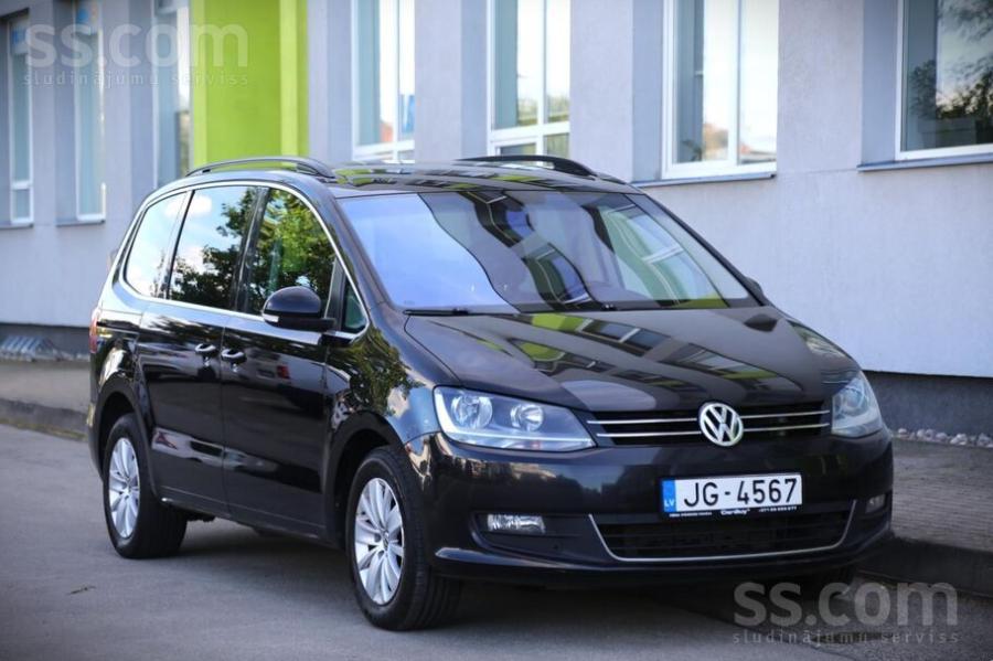 Melns Volkswagen Sharan 2013 Rīga, ar dzinēja tilpumu 2.00 L un nobraukumu 309 tūkst. km par 7495 €, foto 5 vietnē AUTOMOTO.COM.LV