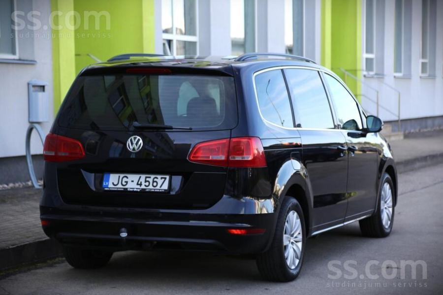 Melns Volkswagen Sharan 2013 Rīga, ar dzinēja tilpumu 2.00 L un nobraukumu 309 tūkst. km par 7495 €, foto 7 vietnē AUTOMOTO.COM.LV