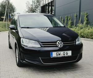 Black Volkswagen Sharan 2013 in Vilnius, with an engine capacity of 1.97 L and mileage of 268 thousand km for 8150 €, photo 4 on AUTOMOTO.COM.LV