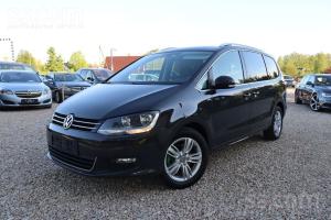 Melns Volkswagen Sharan 2014 Gulbene, ar dzinēja tilpumu 2.00 L un nobraukumu 0 tūkst. km par 10900 €, foto 1 vietnē AUTOMOTO.COM.LV
