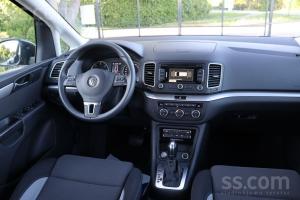 Melns Volkswagen Sharan 2014 Gulbene, ar dzinēja tilpumu 2.00 L un nobraukumu 0 tūkst. km par 10900 €, foto 14 vietnē AUTOMOTO.COM.LV