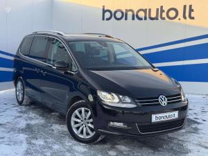 Black Volkswagen Sharan 2014 in Kaunas, with an engine capacity of 1.97 L and mileage of 279 thousand km for 12499 €, photo 2 on AUTOMOTO.COM.LV