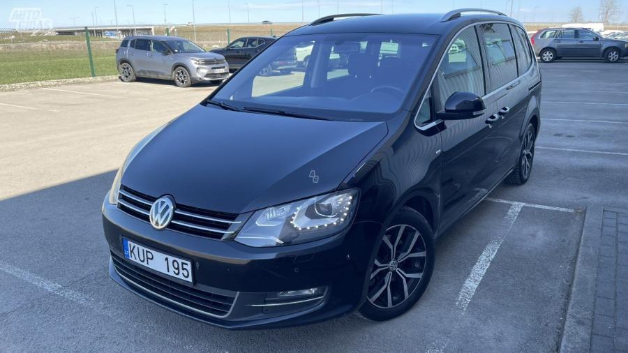 Melns Volkswagen Sharan 2014 Marijampole, ar dzinēja tilpumu 2.00 L un nobraukumu 290 tūkst. km par 10990 €, foto 3 vietnē AUTOMOTO.COM.LV