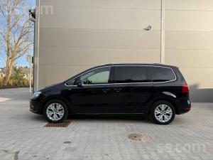 Melns Volkswagen Sharan 2014 Rīga, ar dzinēja tilpumu 2.00 L un nobraukumu 319 tūkst. km par 9700 €, foto  vietnē AUTOMOTO.COM.LV
