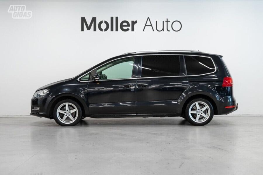 Black Volkswagen Sharan 2014 in Vilnius, with an engine capacity of 2.00 L and mileage of 255 thousand km for 12000 €, photo 3 on AUTOMOTO.COM.LV