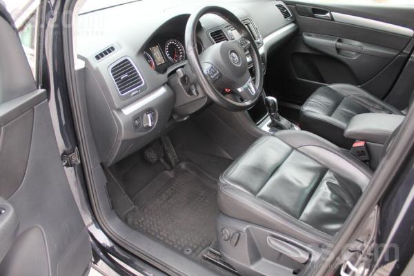 Melns Volkswagen Sharan 2014 Liepāja, ar dzinēja tilpumu 2.00 L un nobraukumu 324 tūkst. km par 7950 €, foto 6 vietnē AUTOMOTO.COM.LV