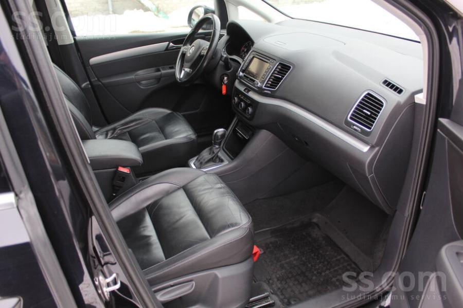 Melns Volkswagen Sharan 2014 Liepāja, ar dzinēja tilpumu 2.00 L un nobraukumu 324 tūkst. km par 7950 €, foto 10 vietnē AUTOMOTO.COM.LV