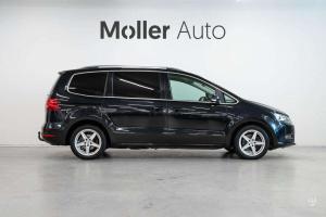 Black Volkswagen Sharan 2014 in Vilnius, with an engine capacity of 2.00 L and mileage of 255 thousand km for 11700 €, photo 5 on AUTOMOTO.COM.LV