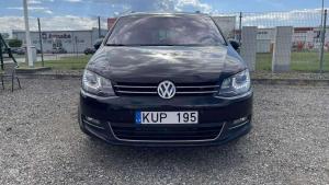 Black Volkswagen Sharan 2014 in Marijampole, with an engine capacity of 1.97 L and mileage of 290 thousand km for 9990 €, photo 14 on AUTOMOTO.COM.LV