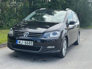 Melns Volkswagen Sharan 2014 Rīga, ar dzinēja tilpumu 2.00 L un nobraukumu 320 tūkst. km par 8500 €, foto 3 vietnē AUTOMOTO.COM.LV