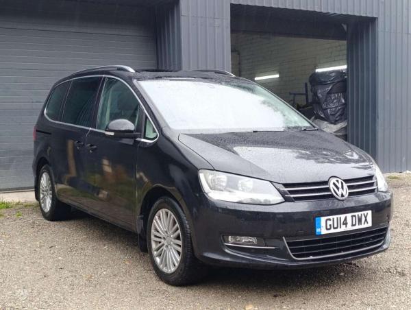 Melns Volkswagen Sharan 2014 Viļņa, ar dzinēja tilpumu 1.97 L un nobraukumu 400 tūkst. km par 3150 €, foto 3 vietnē AUTOMOTO.COM.LV
