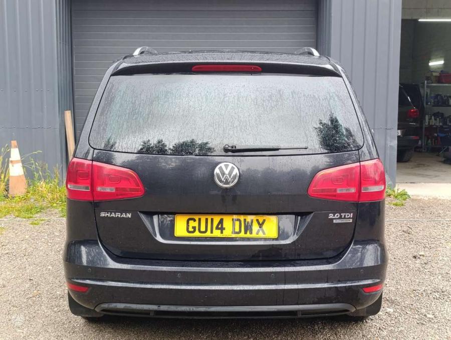 Melns Volkswagen Sharan 2014 Viļņa, ar dzinēja tilpumu 1.97 L un nobraukumu 400 tūkst. km par 3150 €, foto 7 vietnē AUTOMOTO.COM.LV