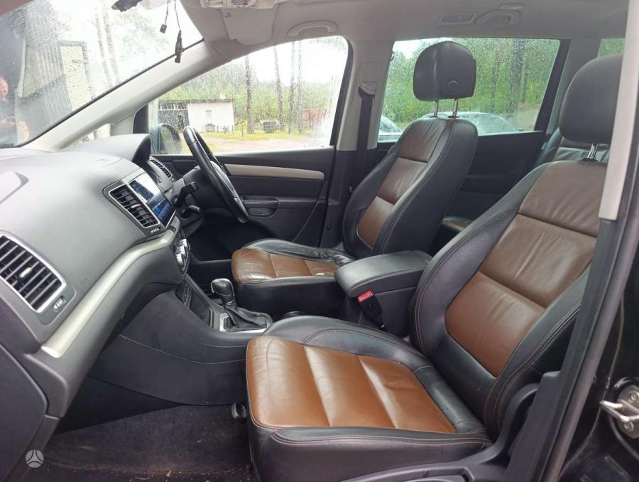 Melns Volkswagen Sharan 2014 Viļņa, ar dzinēja tilpumu 1.97 L un nobraukumu 400 tūkst. km par 3150 €, foto 11 vietnē AUTOMOTO.COM.LV