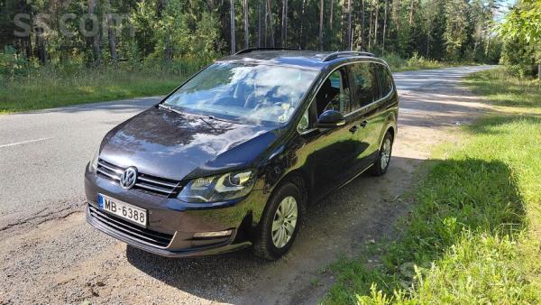 Фольксваген Шаран 2014 в Рига на AUTOMOTO.COM.LV Черный Фольксваген Шаран 2014 в Рига, объемом двигателя 2.00 л и пробегом 354 тыс. км за 7000 €, фото 1 на AUTOMOTO.COM.LV