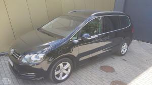 Melns Volkswagen Sharan 2014 Kauņa, ar dzinēja tilpumu 2.00 L un nobraukumu 284 tūkst. km par 10950 €, foto 4 vietnē AUTOMOTO.COM.LV
