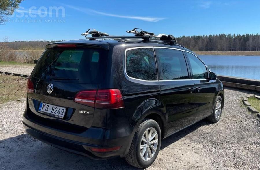 Melns Volkswagen Sharan 2015 Jūrmala, ar dzinēja tilpumu 2.00 L un nobraukumu 392 tūkst. km par 8700 €, foto 4 vietnē AUTOMOTO.COM.LV