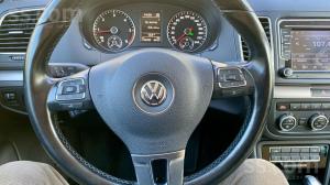 Black Volkswagen Sharan 2015 in Riga, with an engine capacity of 2.00 L and mileage of 0 thousand km for 8500 €, photo 5 on AUTOMOTO.COM.LV