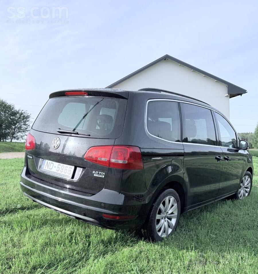Melns Volkswagen Sharan 2015 Rīga, ar dzinēja tilpumu 2.00 L un nobraukumu 332 tūkst. km par 12000 €, foto 5 vietnē AUTOMOTO.COM.LV