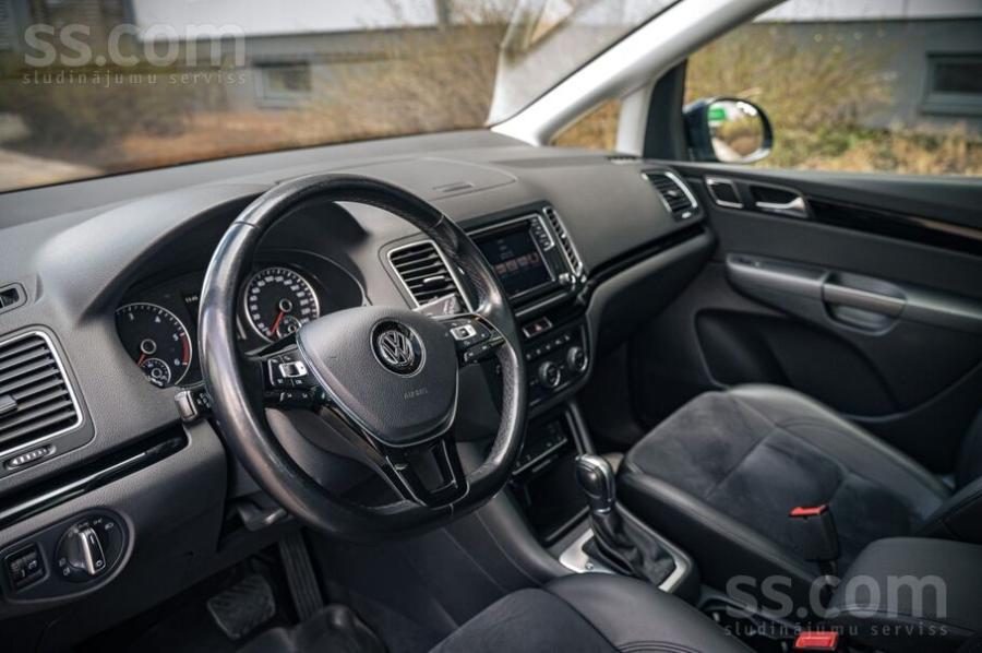 Melns Volkswagen Sharan 2016 Rīga, ar dzinēja tilpumu 2.00 L un nobraukumu 251 tūkst. km par 11990 €, foto 9 vietnē AUTOMOTO.COM.LV
