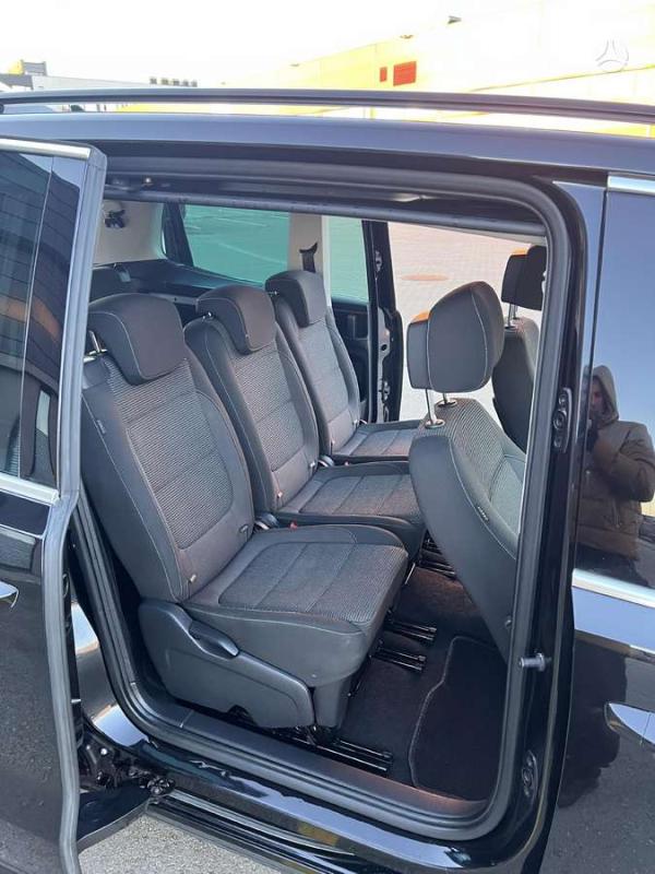 Melns Volkswagen Sharan 2016 Kauņa, ar dzinēja tilpumu 2.00 L un nobraukumu 253 tūkst. km par 10599 €, foto 11 vietnē AUTOMOTO.COM.LV