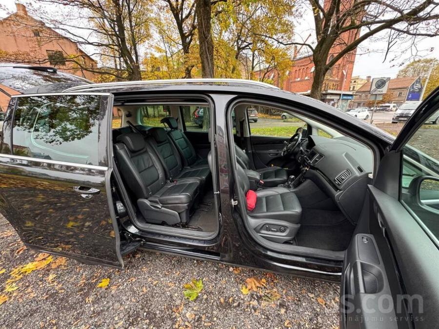 Melns Volkswagen Sharan 2016 Rīga, ar dzinēja tilpumu 2.00 L un nobraukumu 207 tūkst. km par 13850 €, foto 5 vietnē AUTOMOTO.COM.LV
