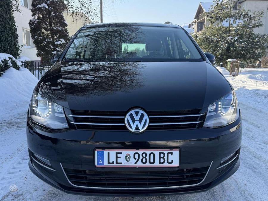 Melns Volkswagen Sharan 2016 Kauņa, ar dzinēja tilpumu 1.97 L un nobraukumu 263 tūkst. km par 13900 €, foto 5 vietnē AUTOMOTO.COM.LV