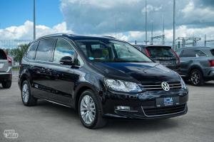Melns Volkswagen Sharan 2016 Marijampole, ar dzinēja tilpumu 2.00 L un nobraukumu 179 tūkst. km par 11950 €, foto  vietnē AUTOMOTO.COM.LV
