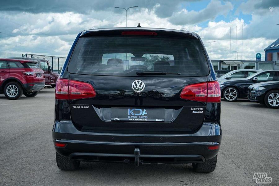 Melns Volkswagen Sharan 2016 Marijampole, ar dzinēja tilpumu 2.00 L un nobraukumu 179 tūkst. km par 11950 €, foto 11 vietnē AUTOMOTO.COM.LV