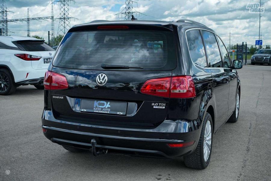 Melns Volkswagen Sharan 2016 Marijampole, ar dzinēja tilpumu 2.00 L un nobraukumu 179 tūkst. km par 11950 €, foto 12 vietnē AUTOMOTO.COM.LV