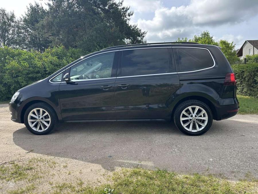 Melns Volkswagen Sharan 2016 Ukmergė, ar dzinēja tilpumu 2.00 L un nobraukumu 251 tūkst. km par 10200 €, foto 11 vietnē AUTOMOTO.COM.LV