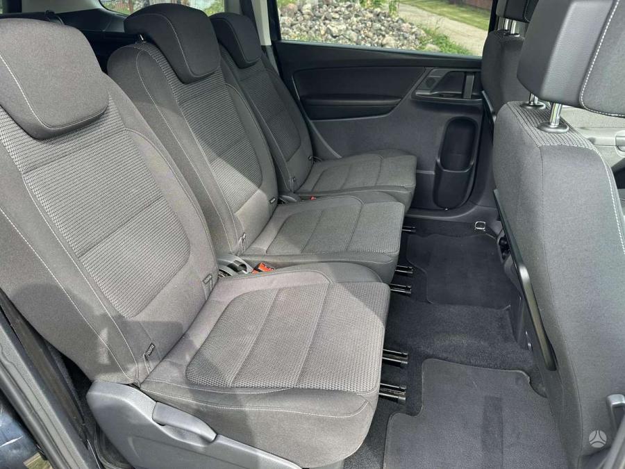 Melns Volkswagen Sharan 2016 Ukmergė, ar dzinēja tilpumu 2.00 L un nobraukumu 251 tūkst. km par 10200 €, foto 15 vietnē AUTOMOTO.COM.LV