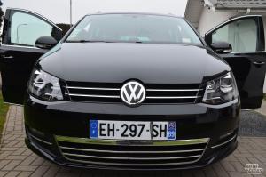 Black Volkswagen Sharan 2017 in Kaunas, with an engine capacity of 2.00 L and mileage of 260 thousand km for 11650 €, photo 7 on AUTOMOTO.COM.LV