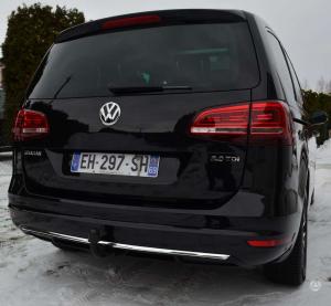 Black Volkswagen Sharan 2017 in Kaunas, with an engine capacity of 2.00 L and mileage of 259 thousand km for 11650 €, photo 18 on AUTOMOTO.COM.LV