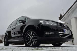 Black Volkswagen Sharan 2017 in Kaunas, with an engine capacity of 2.00 L and mileage of 259 thousand km for 11650 €, photo 37 on AUTOMOTO.COM.LV