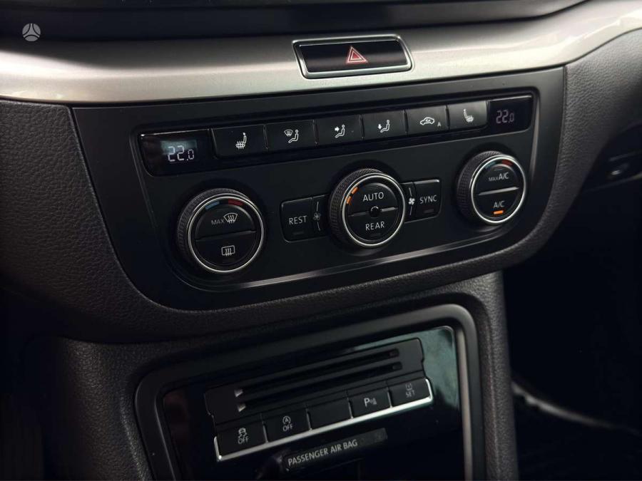 Melns Volkswagen Sharan 2017 Kauņa, ar dzinēja tilpumu 2.00 L un nobraukumu 271 tūkst. km par 12999 €, foto 17 vietnē AUTOMOTO.COM.LV
