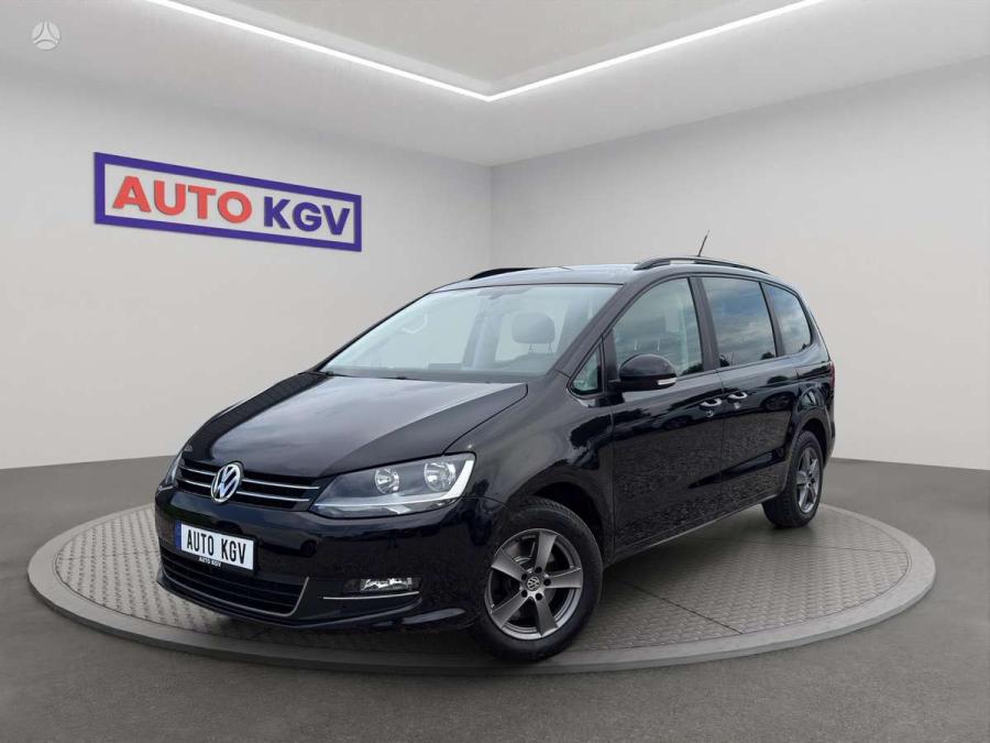 Melns Volkswagen Sharan 2017 Kauņa, ar dzinēja tilpumu 2.00 L un nobraukumu 271 tūkst. km par 12999 €, foto 1 vietnē AUTOMOTO.COM.LV